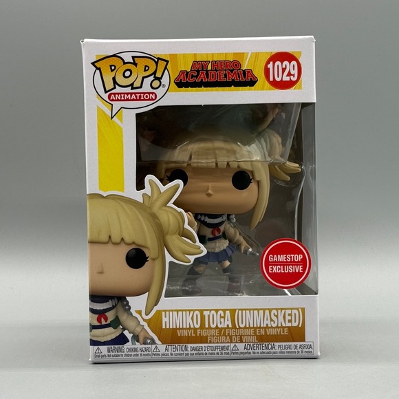 Funko | Toys | Funko Pop 29 Himiko Toga Unmasked Gamestop Exclusive W ...